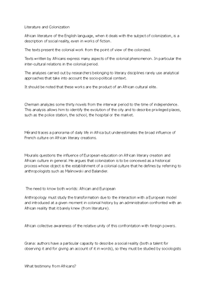 Social regulation - Lecture notes Global Sociology - Social regulation ...