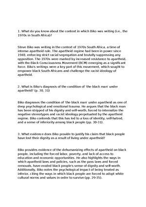 [Solved] In Steve Bikos book I write what i like What evidence does ...