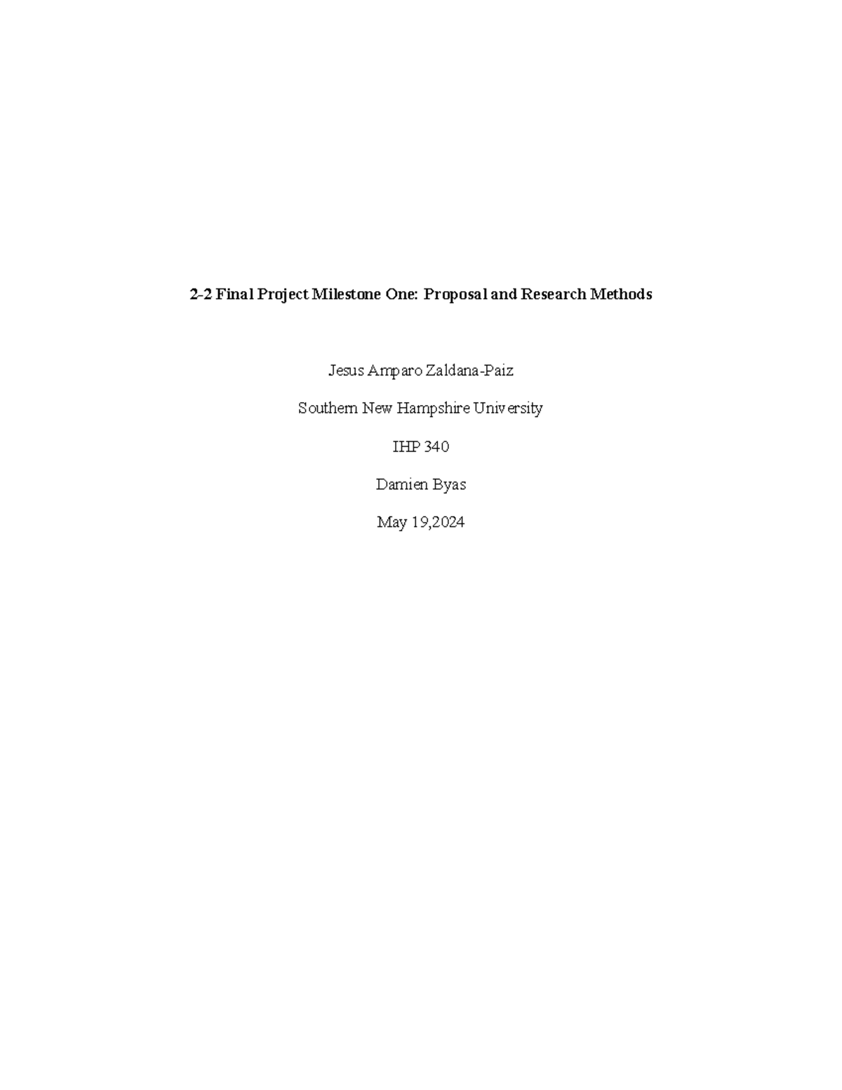 IHP 340 Final Project Milestone 1: Proposal on Adolescent Suicide ...