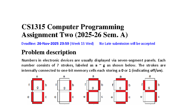 CS1315 Computer Programming Assignment 2: Command Sequence Logic - Studocu