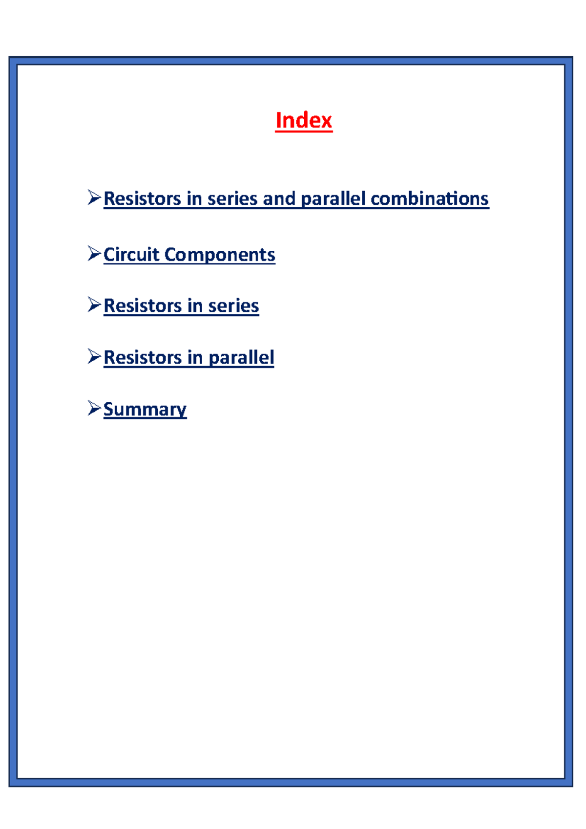 Resistors in Series and Parallel Combinations - Class 12 Physics ...