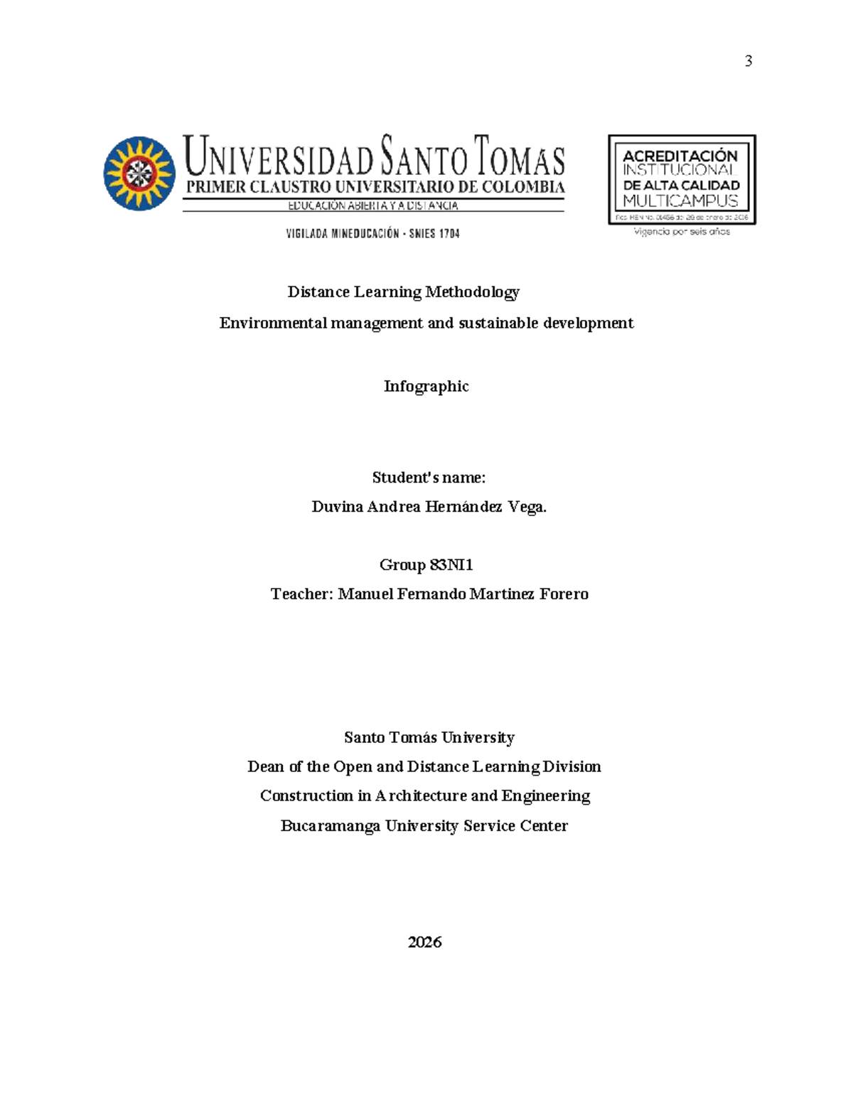 3NI1 Executive Report on LEED Certification and Sustainable Development ...