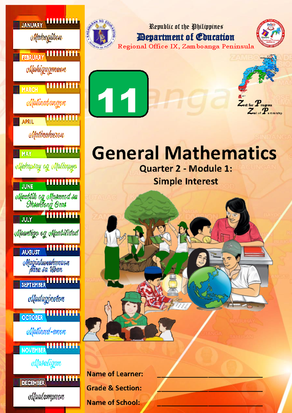 SHS-GM-Q2-M1: Understanding Simple Interest Concepts and Applications ...