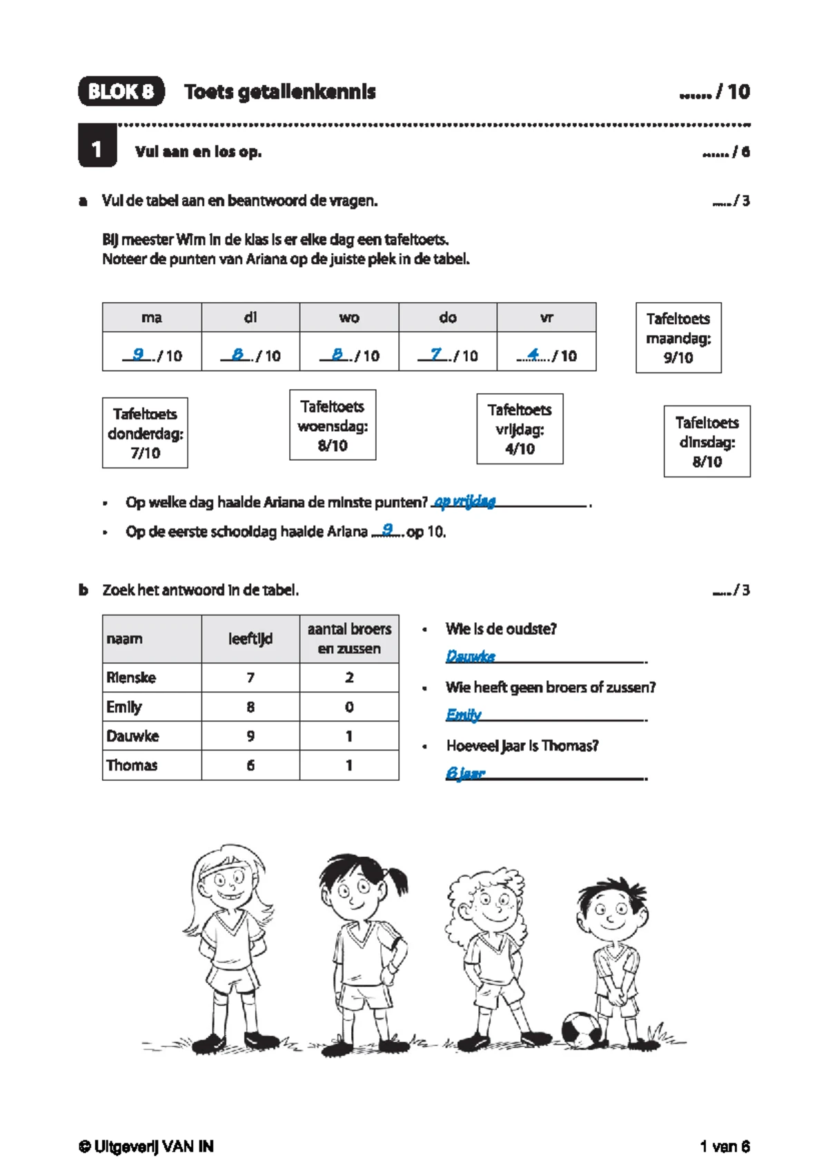 Reken Maar! Blok 5 - Correctiesleutel en Oefeningen - Studocu