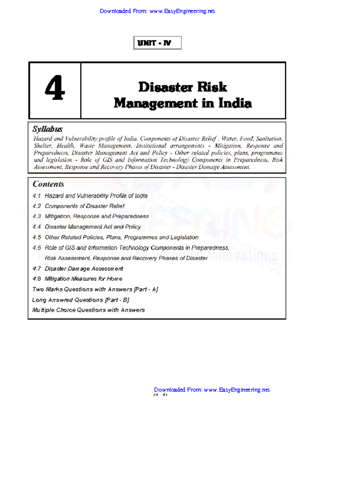 Unit 4 - MX3084 - this notes was vereu use full and easy and ...