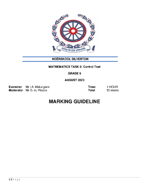 Euclidean Geometry module grade 10 - THE EUCLIDEAN MODULE This module is an introduction to ...