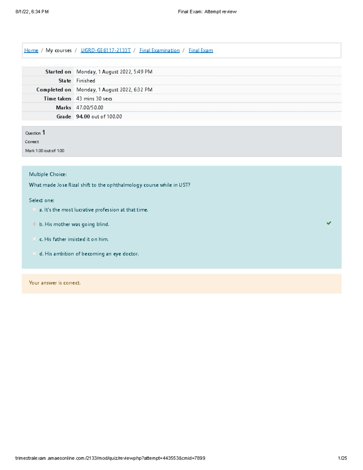 Module 2 The Development of Filipino Consciousness and nationalism - LIFE AND WORKS OF JOSE ...
