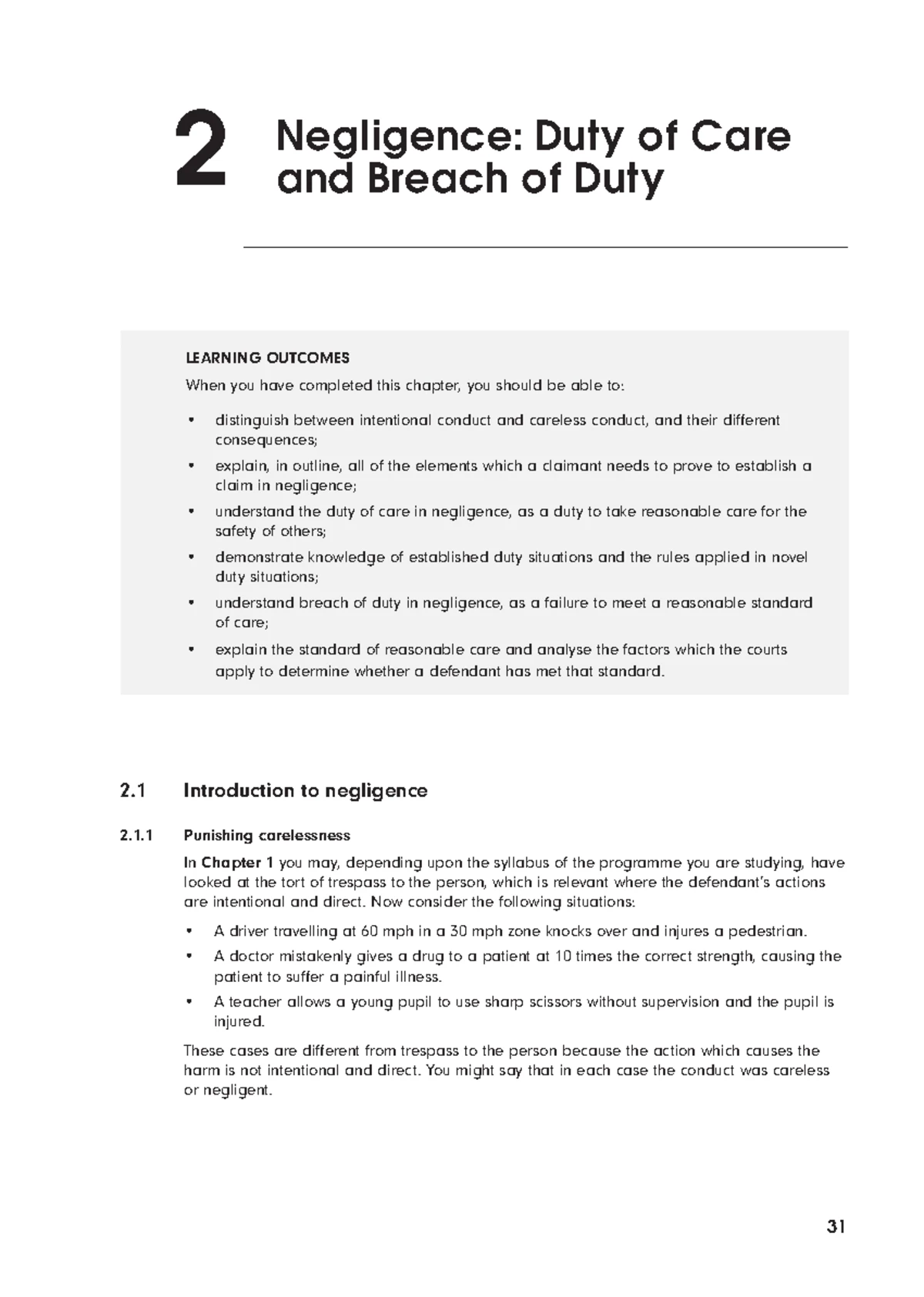 Negligence Law: Duty of Care & Breach Analysis - Key Concepts Explained ...