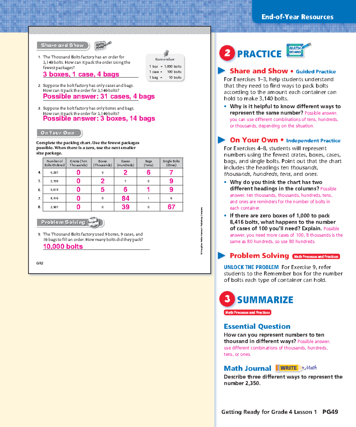 4th Grade Answer Key - idk lol I just uiiourejgehrhfiuerhjv - End-of ...