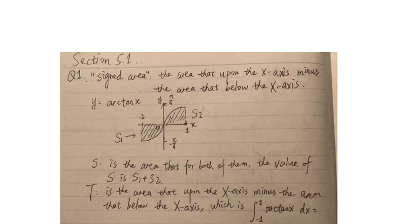 Calculus 101: Section 5.1 & 5.3 Problem Solutions - Studocu