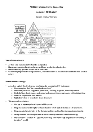 [Solved] Explain the counselling process including what clients have a ...