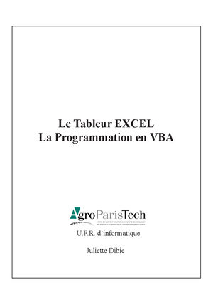 30 Excel VBA Macros - Người giữ bản quyền không bảo đảm hoặc đảm bảo ...