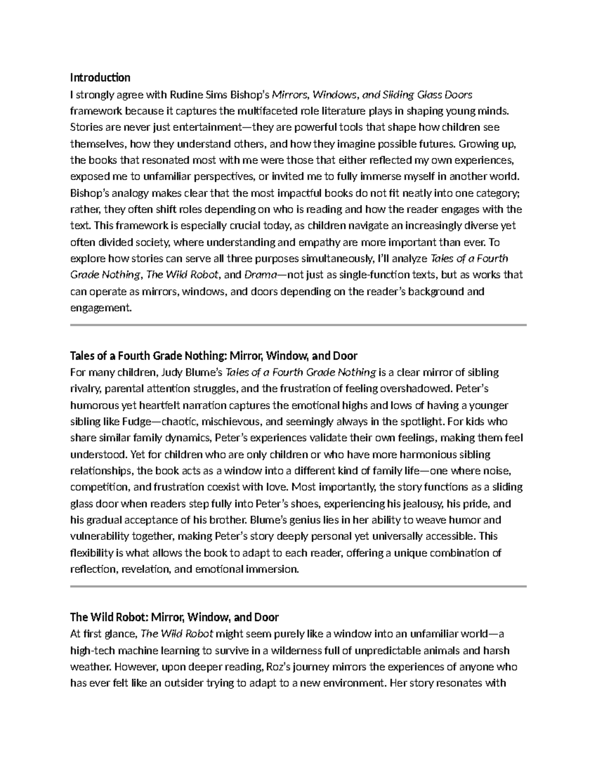 ENG 101: Presentation on Mirrors, Windows, and Sliding Glass Doors in ...