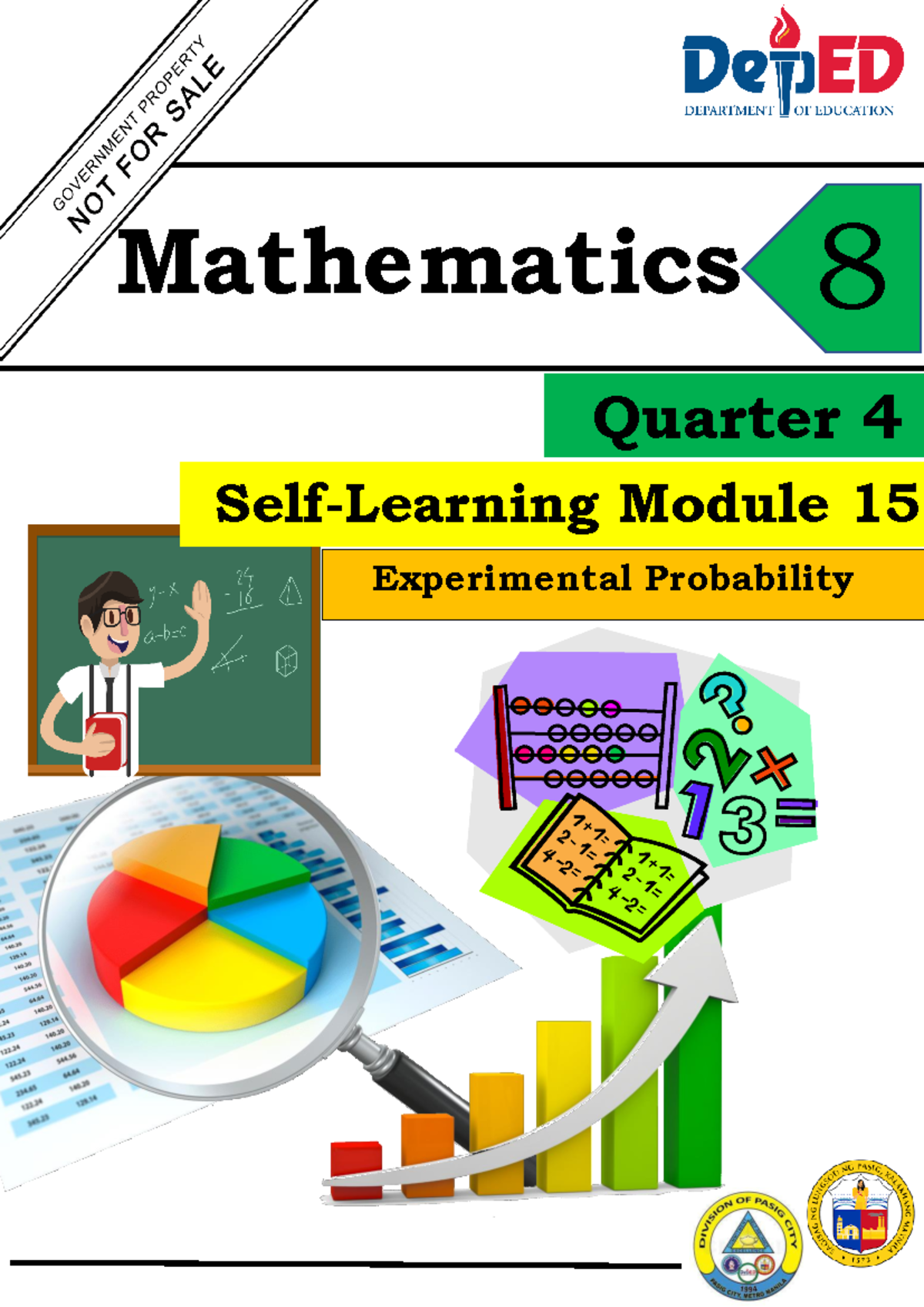 Math 8 Q4 M15 - Self-Learning Guide on Experimental Probability - Studocu