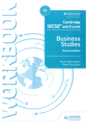 Igcse Study Guide for Business Studies ( Igcse Study Guides) ( PDFDrive ...