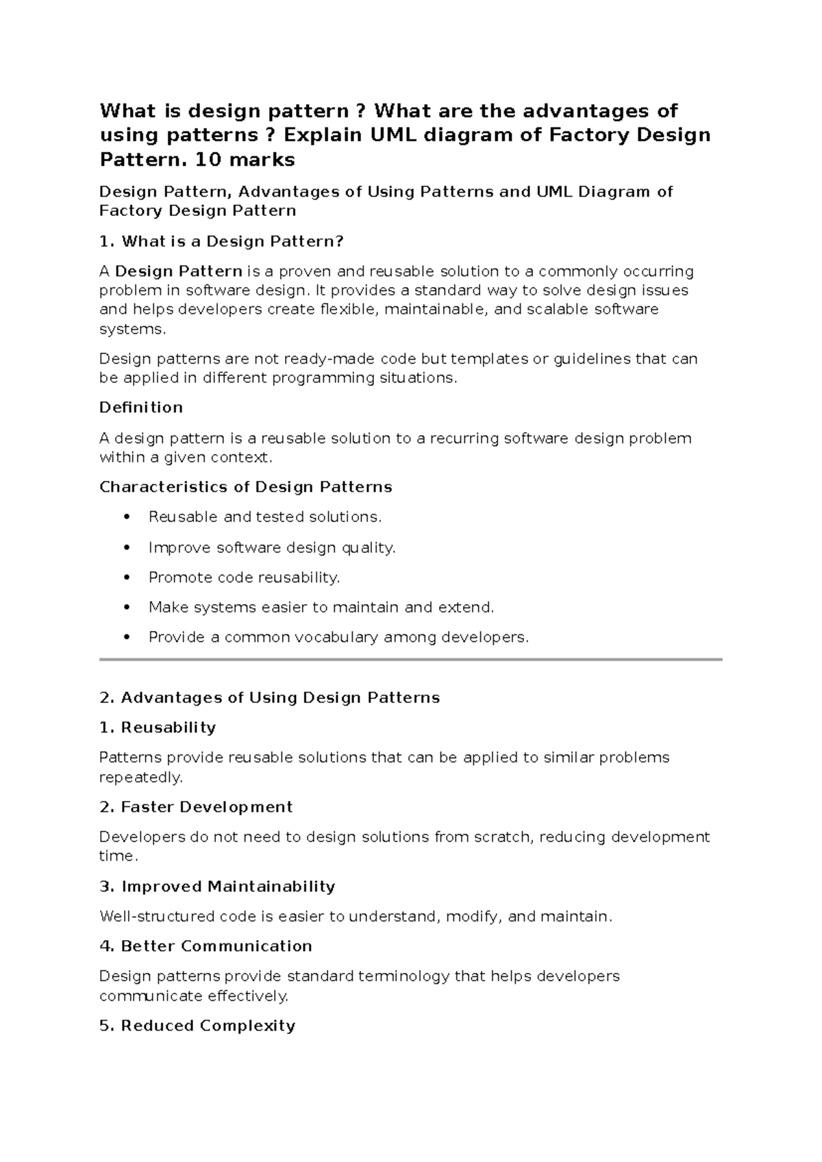 Design Patterns and Web Application Development: Key Concepts and ...