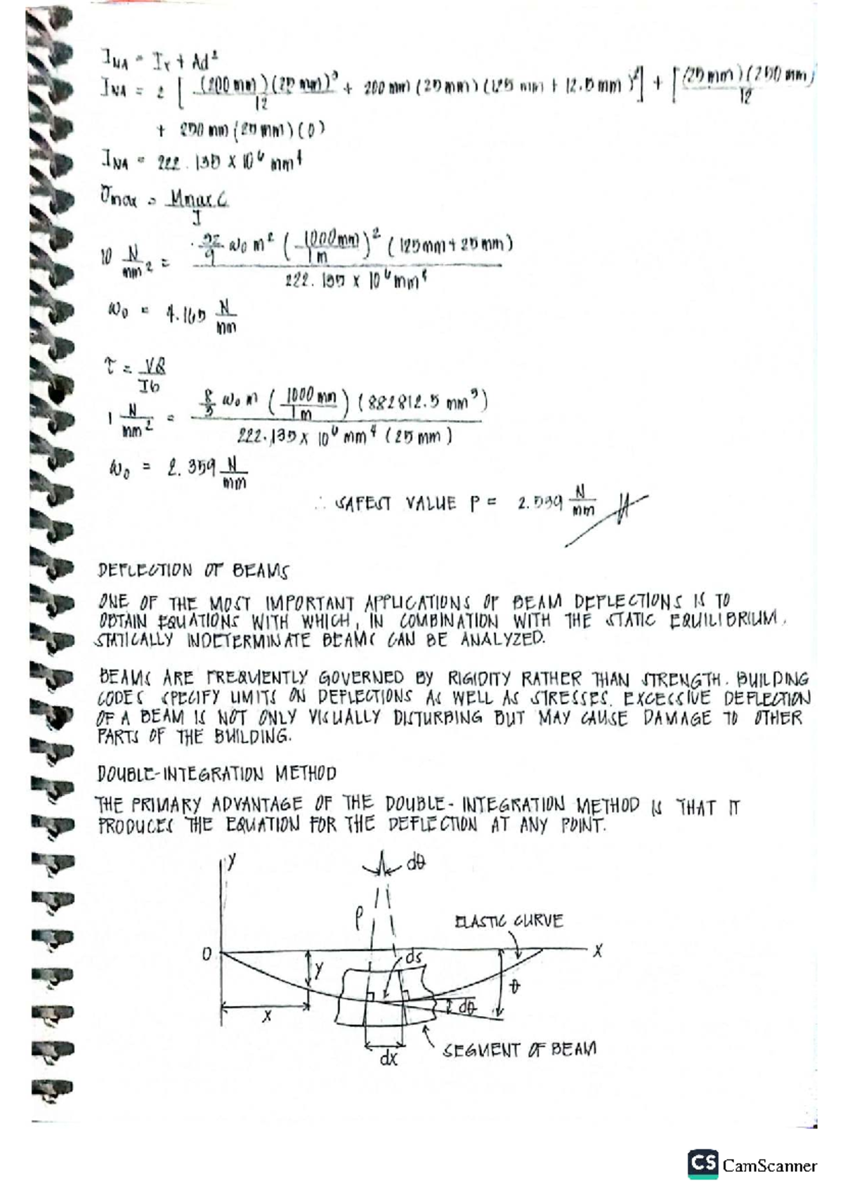 Beam Deflection Analysis: Methods and Equations (ENG 6) - Studocu