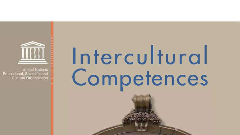 Intercultural Competences: Conceptual Framework and Operational Plan - Studocu