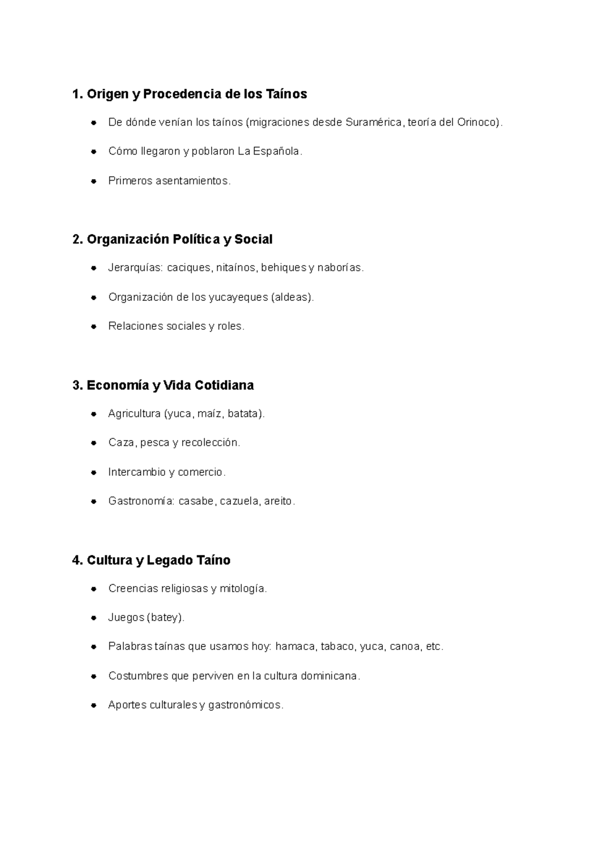 Los Taínos - tainos - 1. Origen y Procedencia de los Taínos De dónde ...