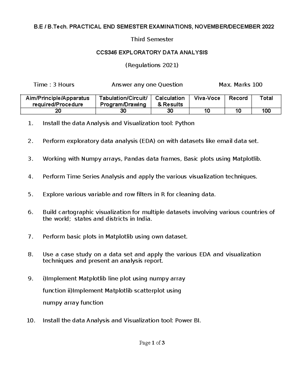AD3301 SET3 - Lab Practical for Exploratory Data Analysis - Studocu