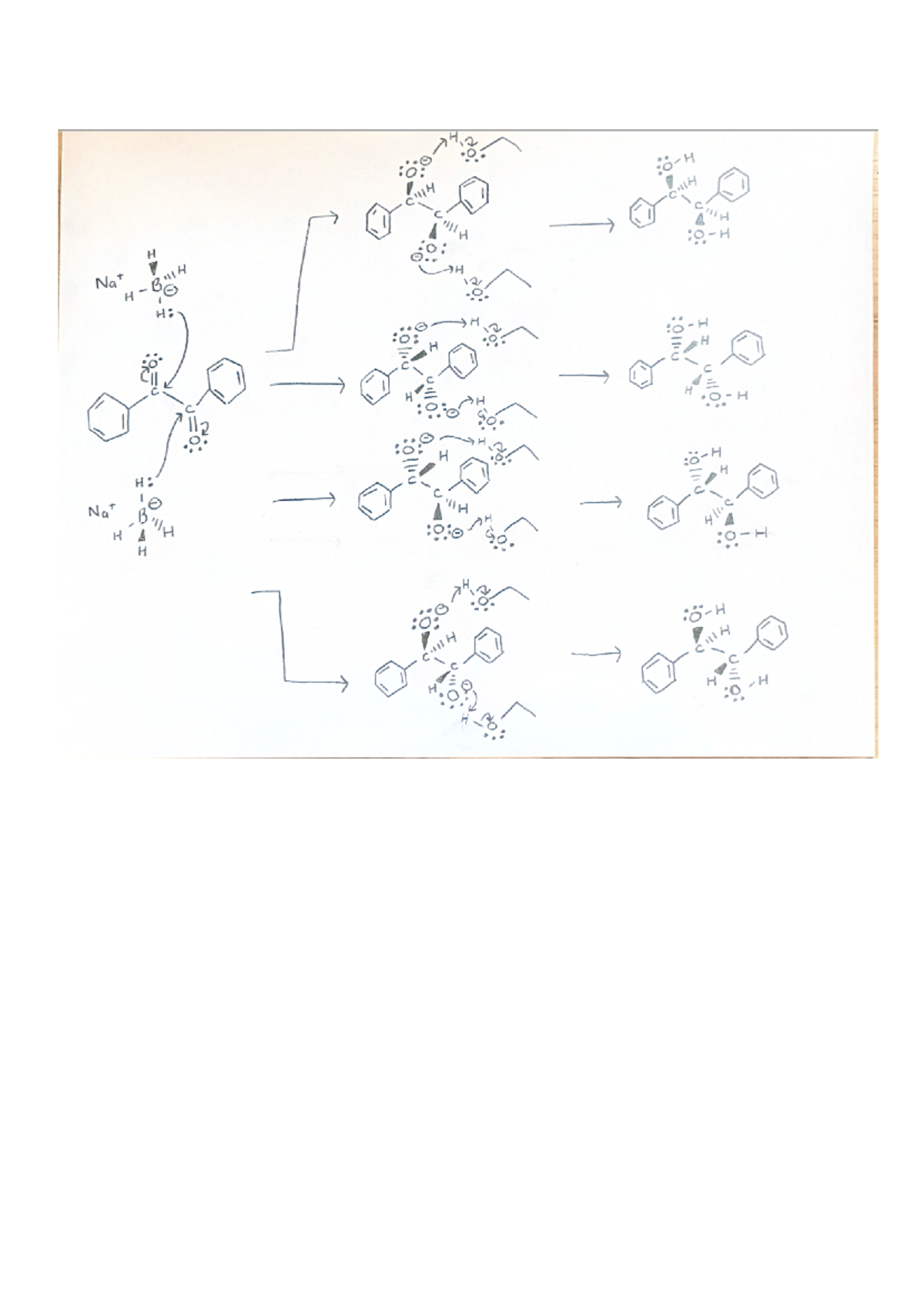 CHM1321 Lab4 Mechanism Drawings - CHM1321 - c'''H I O-H Na+ H H: Na+ H ...