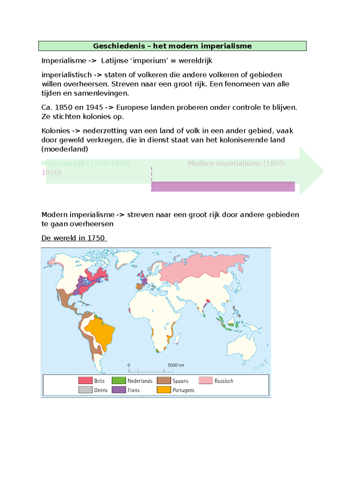 Geschiedenis - Streven naar een groot rijk. Een fenomeen van alle ...