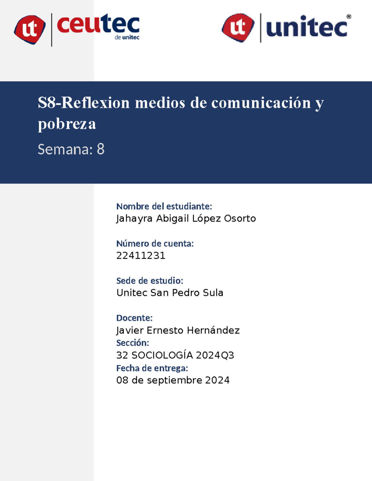 Jahayra López S6 - No hay descripcion - Nombre del estudiante: Jahayra ...
