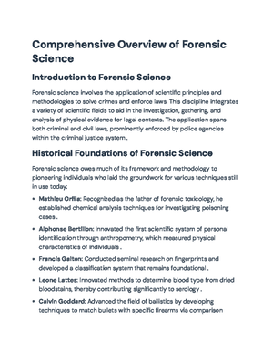 Comprehensive Guide to Firearm and Tool Mark Examination in Forensics ...