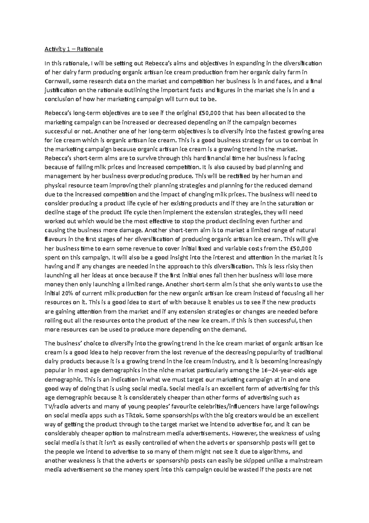 Unit 2 mock exam 2 - part B - Table of Contents - Studocu