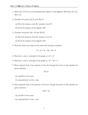 Test 1 Practice Problems - MTH 110 Spring 2020 Test 1 Practice Problems ...