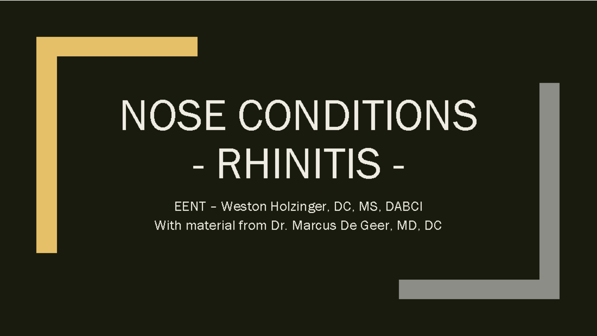 Rhinitis: Types, Pathophysiology, Symptoms, and Management Overview ...