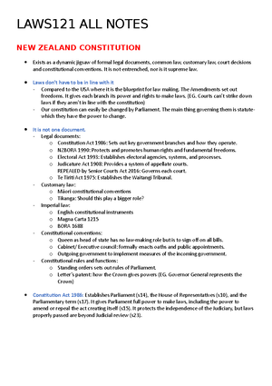 Practise Question on Tikanga Principles in LAW121 Context - Studocu