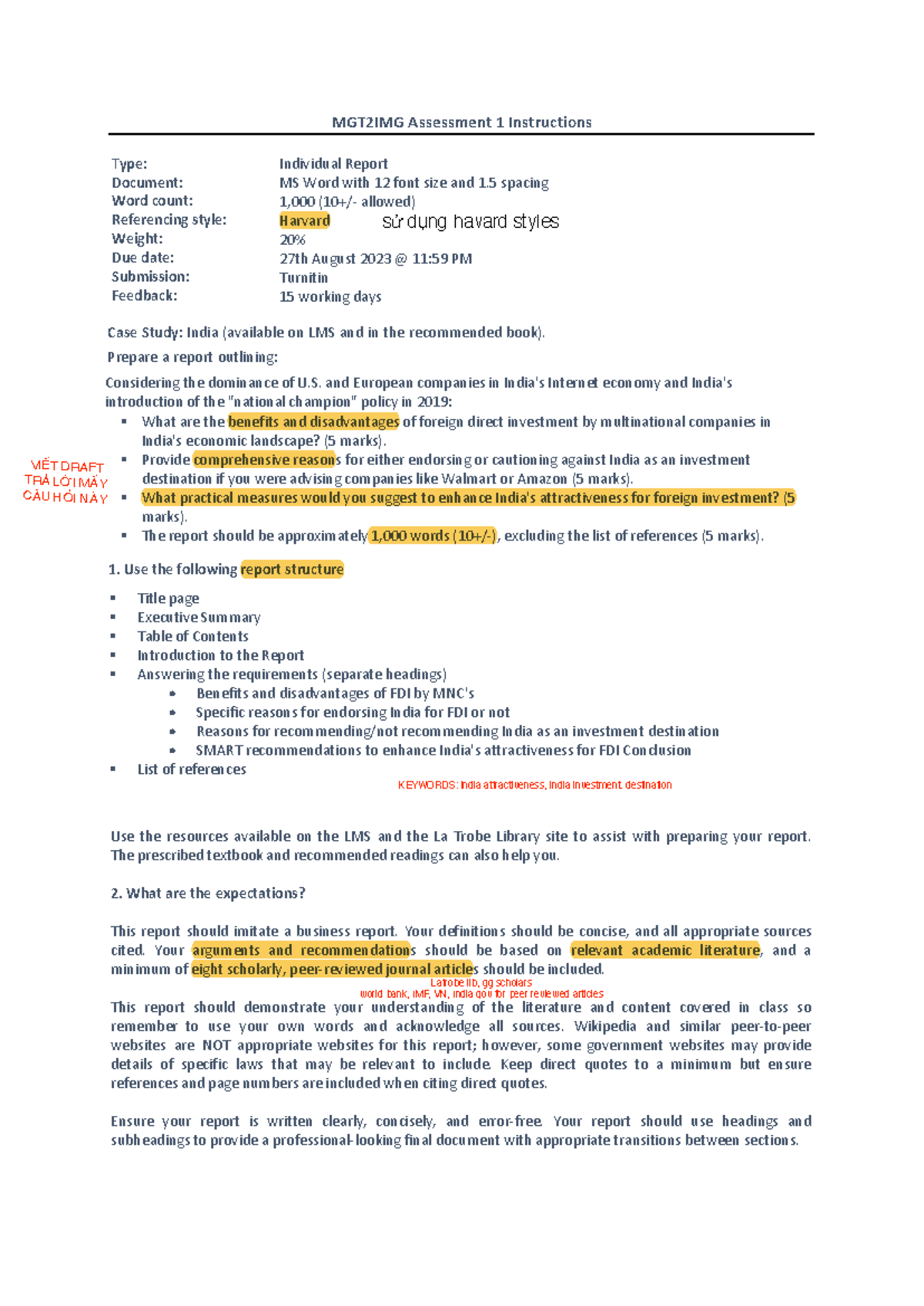 Assessment 1 Instructions - MGT2IMG Assessment 1 Instructions Type ...