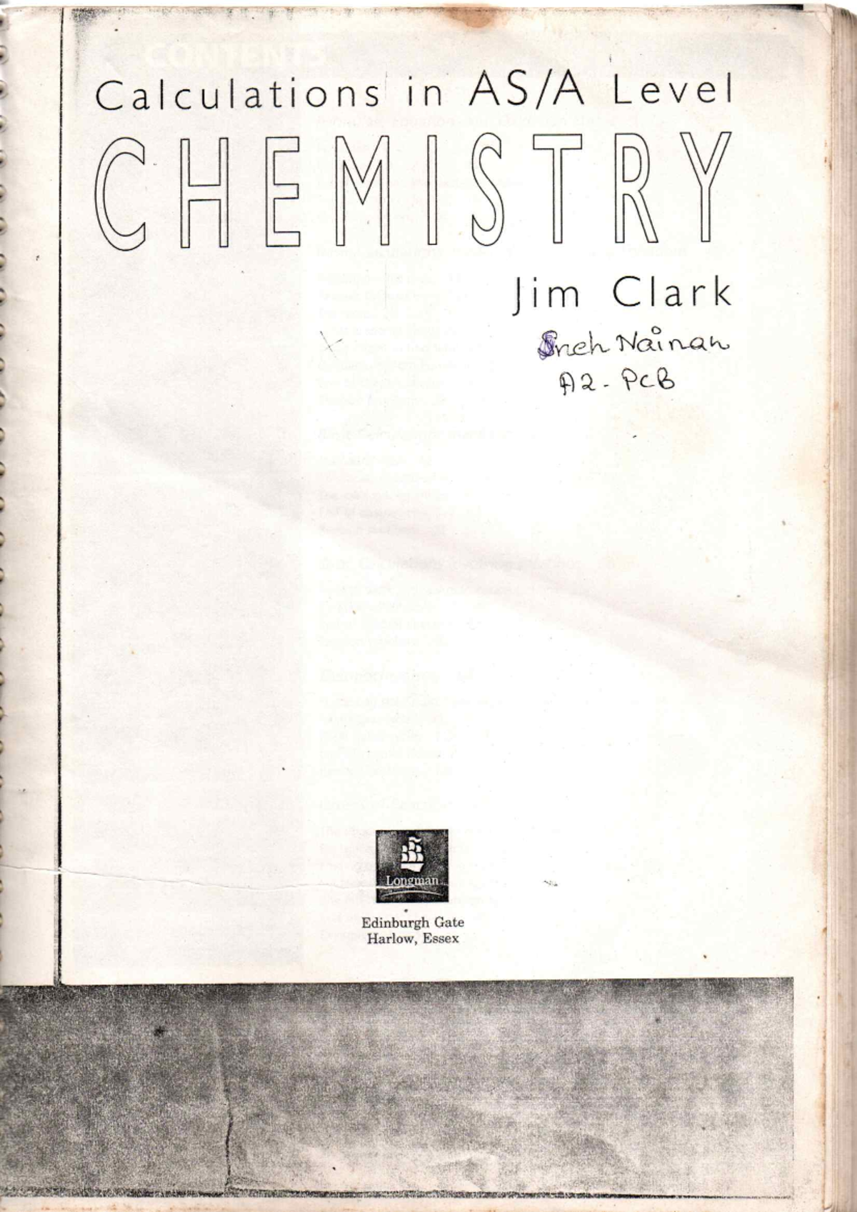 Calculations in AS Level Chemistry: Formulae, Equations & Reactions ...