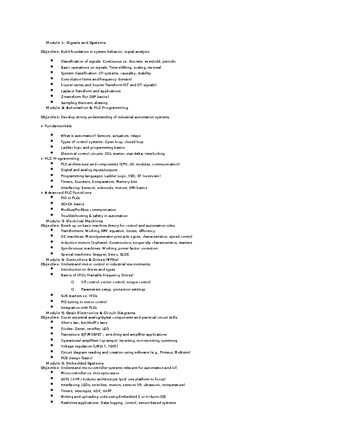 Module 1: Signals and Systems Lecture Notes for Exam Prep - Studocu