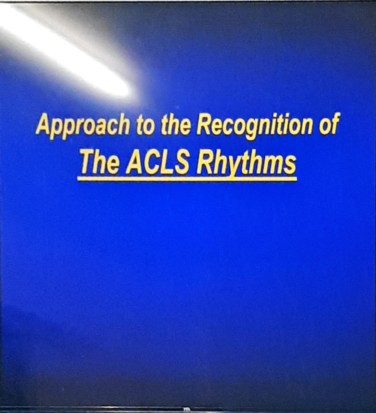 ACLS 1: Recognition of Slow Rhythms in CPR and ECG - Studocu