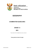 [Solved] Geography 2025 grade 12 memo - Geography - Studocu