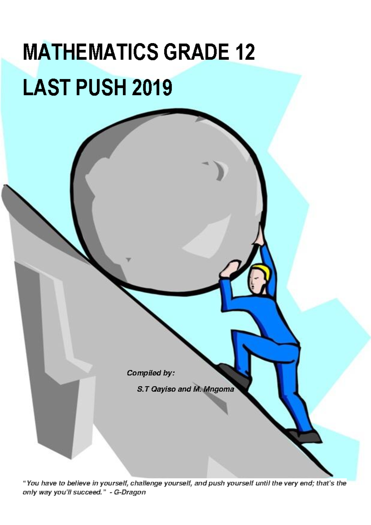 Mathematics Grade 12 Final Push 2019: Comprehensive Revision Guide ...