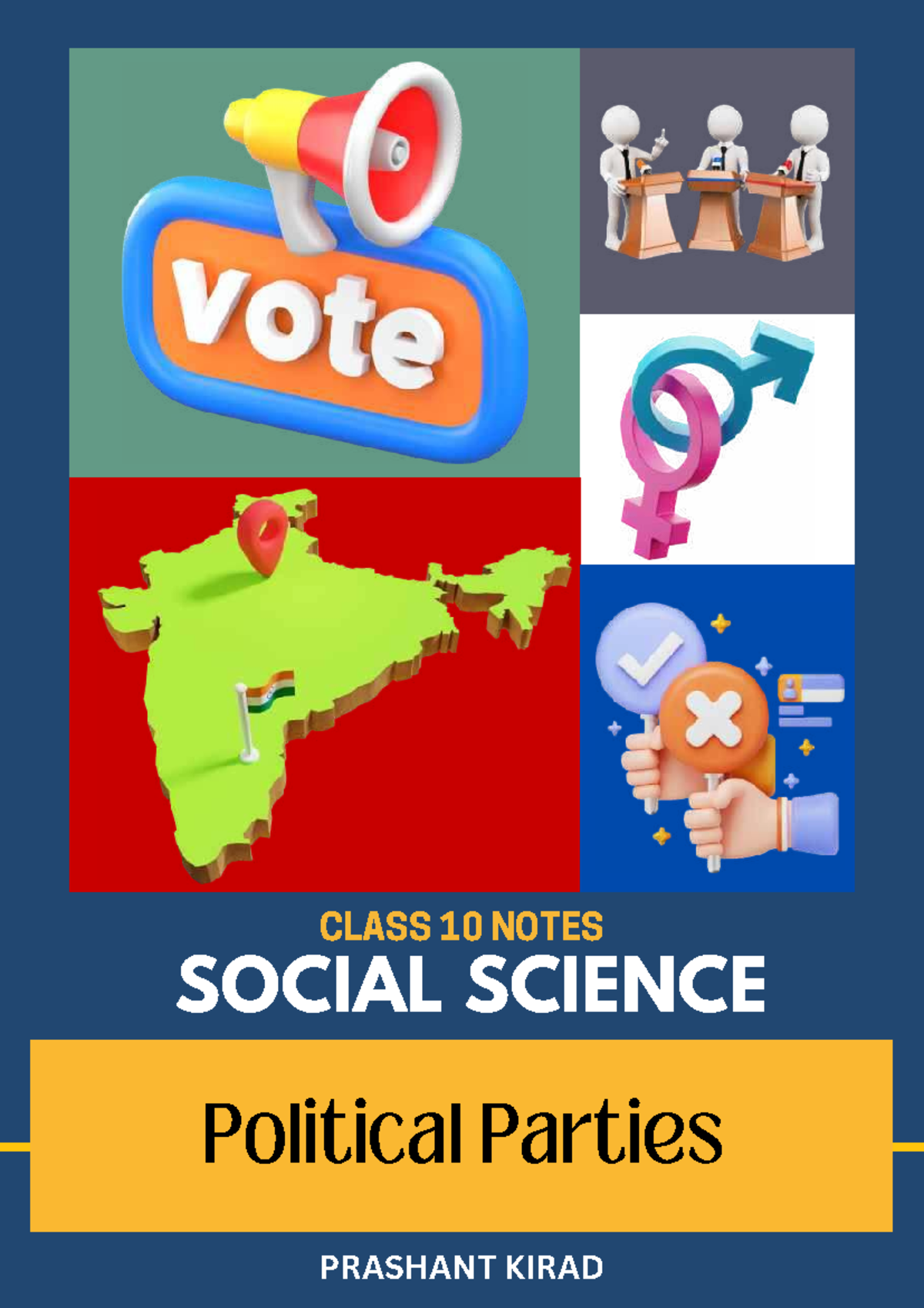 CLASS 10 SOCIAL SCIENCE NOTES: Political Parties Overview - Studocu