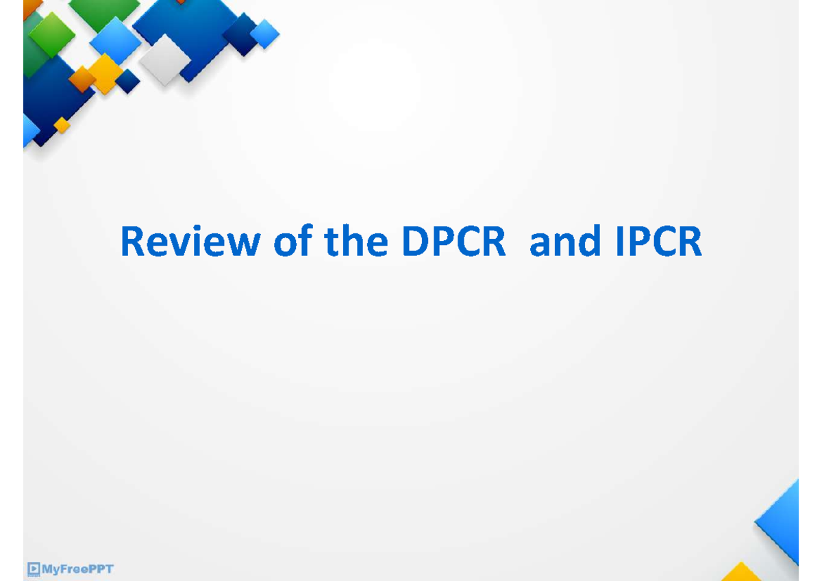Review of DPCR & IPCR Output Success Indicators - Q Accomplishments ...
