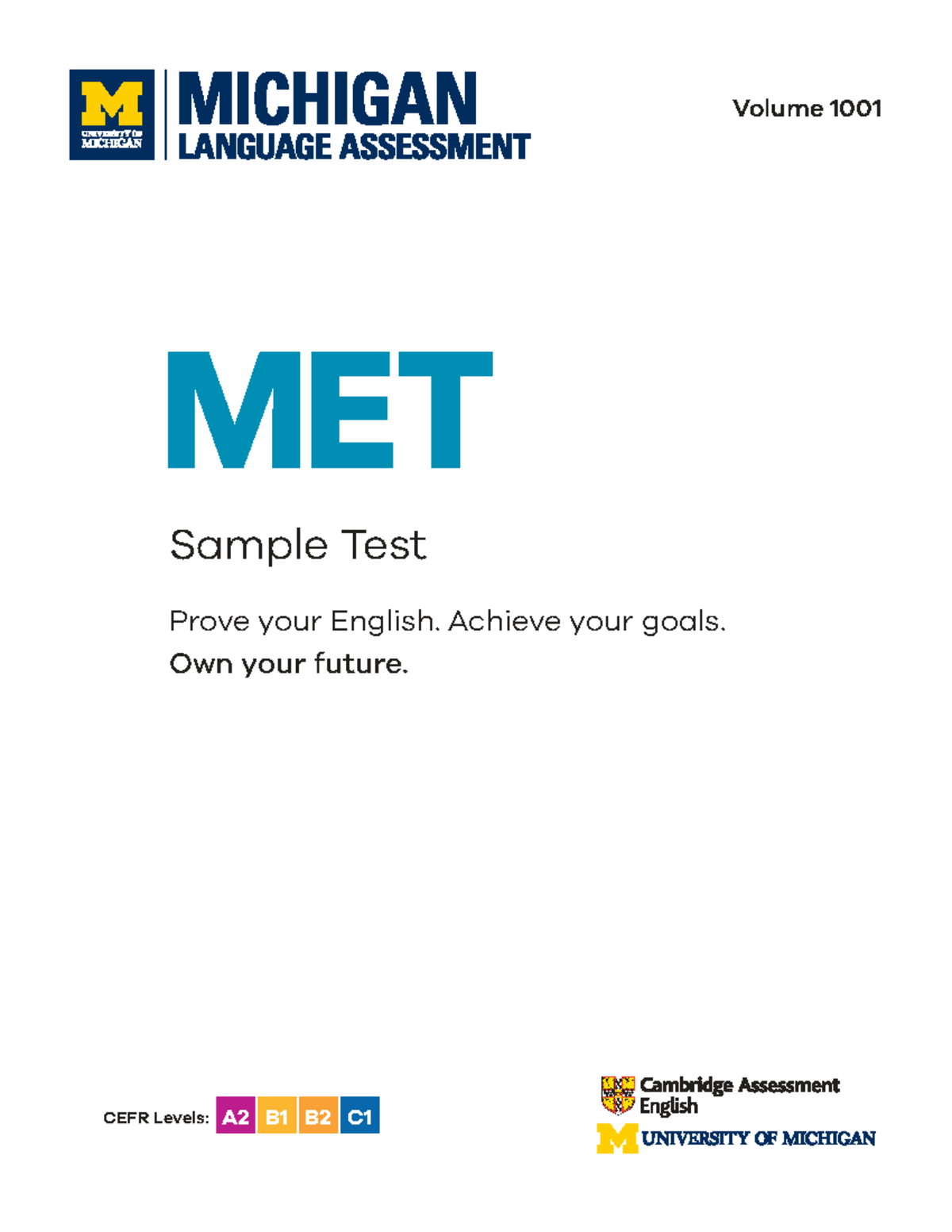 Listening Practice Test 2: CEFR Levels A2-B2 2018 Cambridge Assessment ...