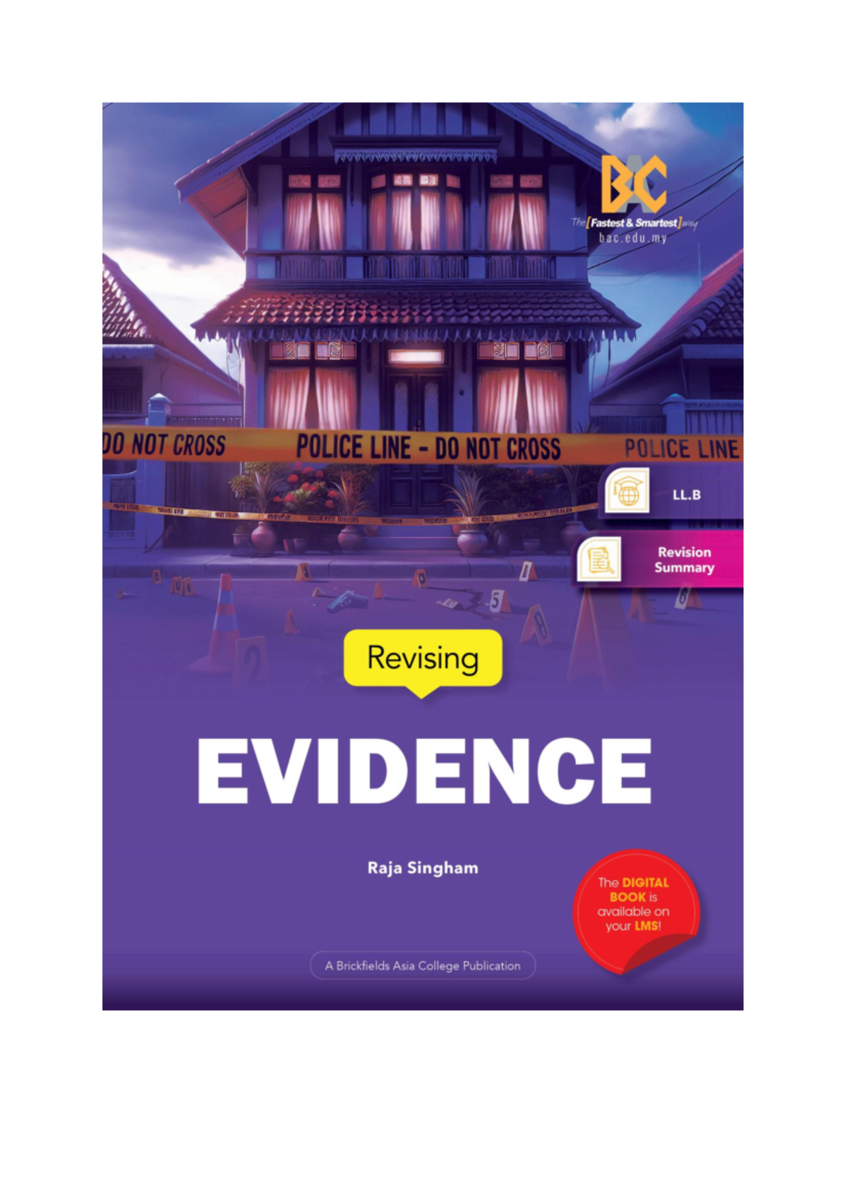 LLB Evidence Revision Summary - Chapter 1 Basic Concepts PROBLEM ...