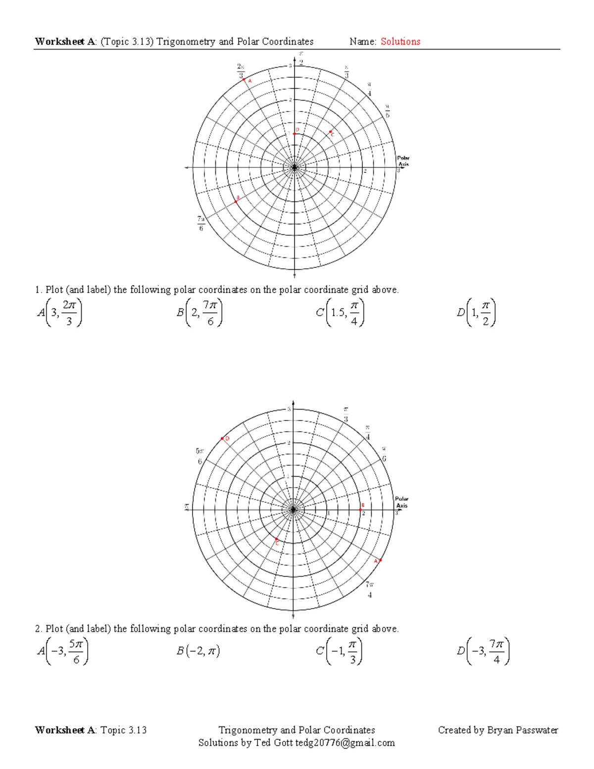 Topic 2.1 Worksheet A: Arithmetic & Geometric Sequences - Studocu