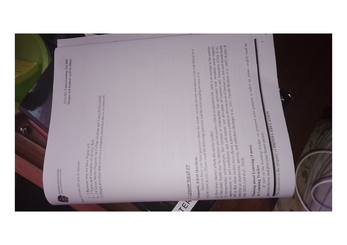 Digital Lecture Notes: Key Concepts and Insights - Studocu