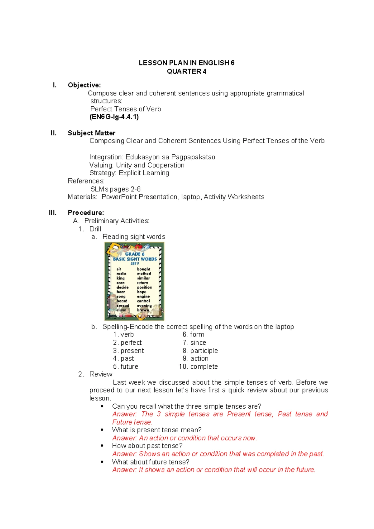M6 Math Lesson Plan: Solving Routine & Non-Routine Problems - Studocu