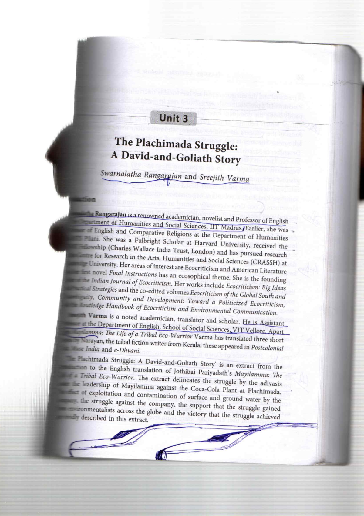 Unit 3: The Plachimada Struggle - An Overview of Environmental ...