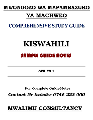 Computer KCSE PAST Papers Papers - PAST PAPERS COMPUTER STUDIES PAPER 1 ...