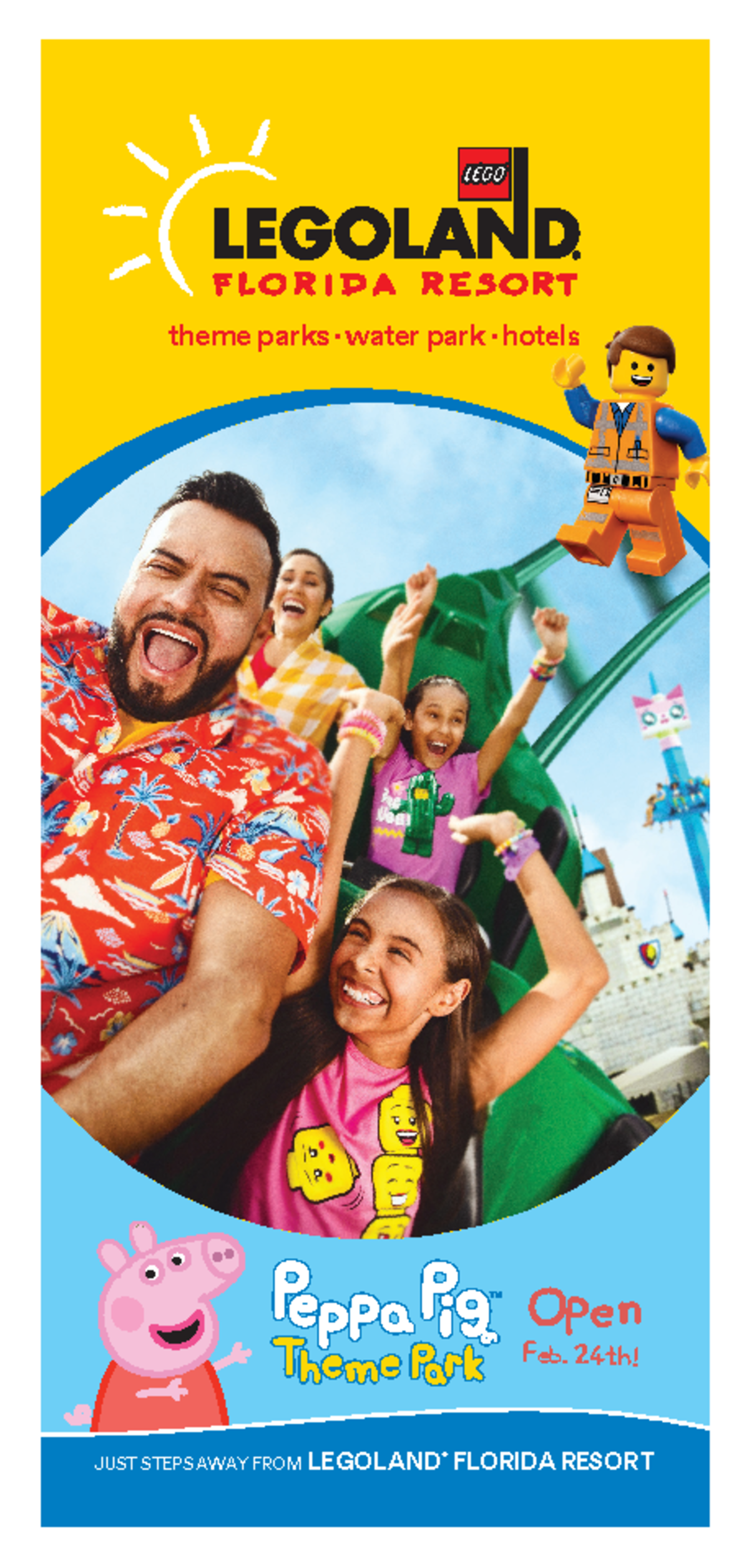 Legoland florida resort flyer - Open Feb. 24th! theme parks · water ...