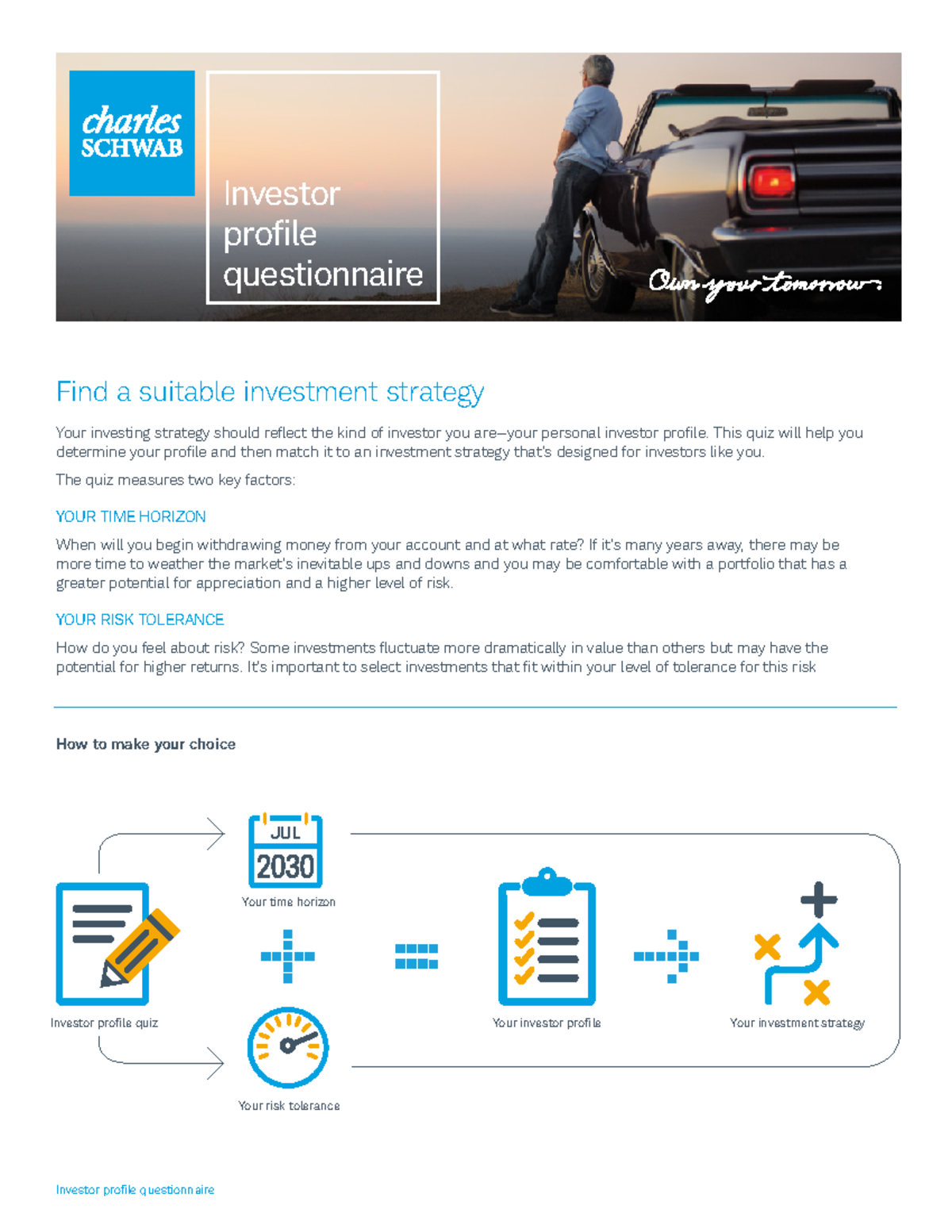 Investor Profile Questionnaire: Assessing Your Investment Strategy ...