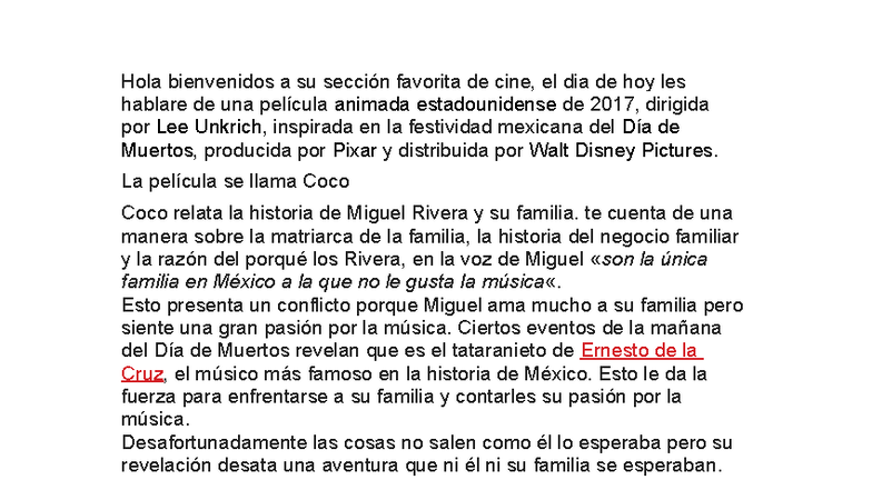 Coco: Análisis de la Película Animada de 2017 sobre el Día de Muertos ...